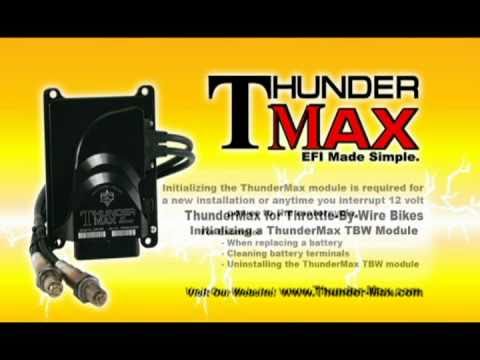 ThunderMax TBW: How to Initialize the ThunderMax TBW - YouTube