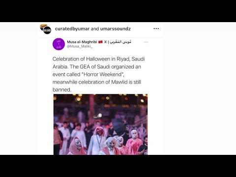 Halloween in Saudi Arabia. Horror weekend organised by Saudi for ...