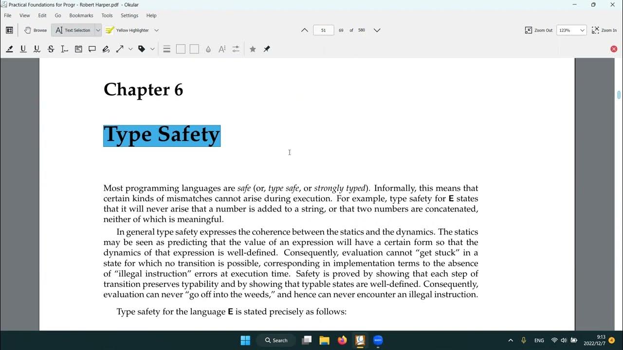 PLVM "Practical Foundations for Programming Languages" Chapter 6-7 ...