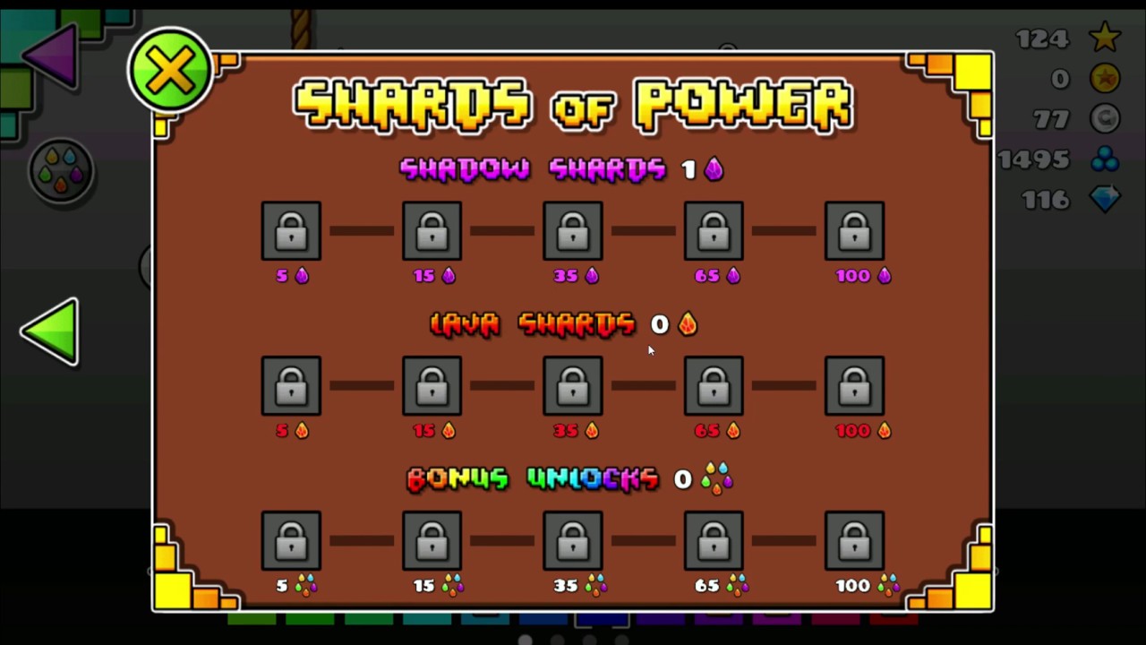 Geometry Dash World Poison Shard of Power Achievement! - YouTube