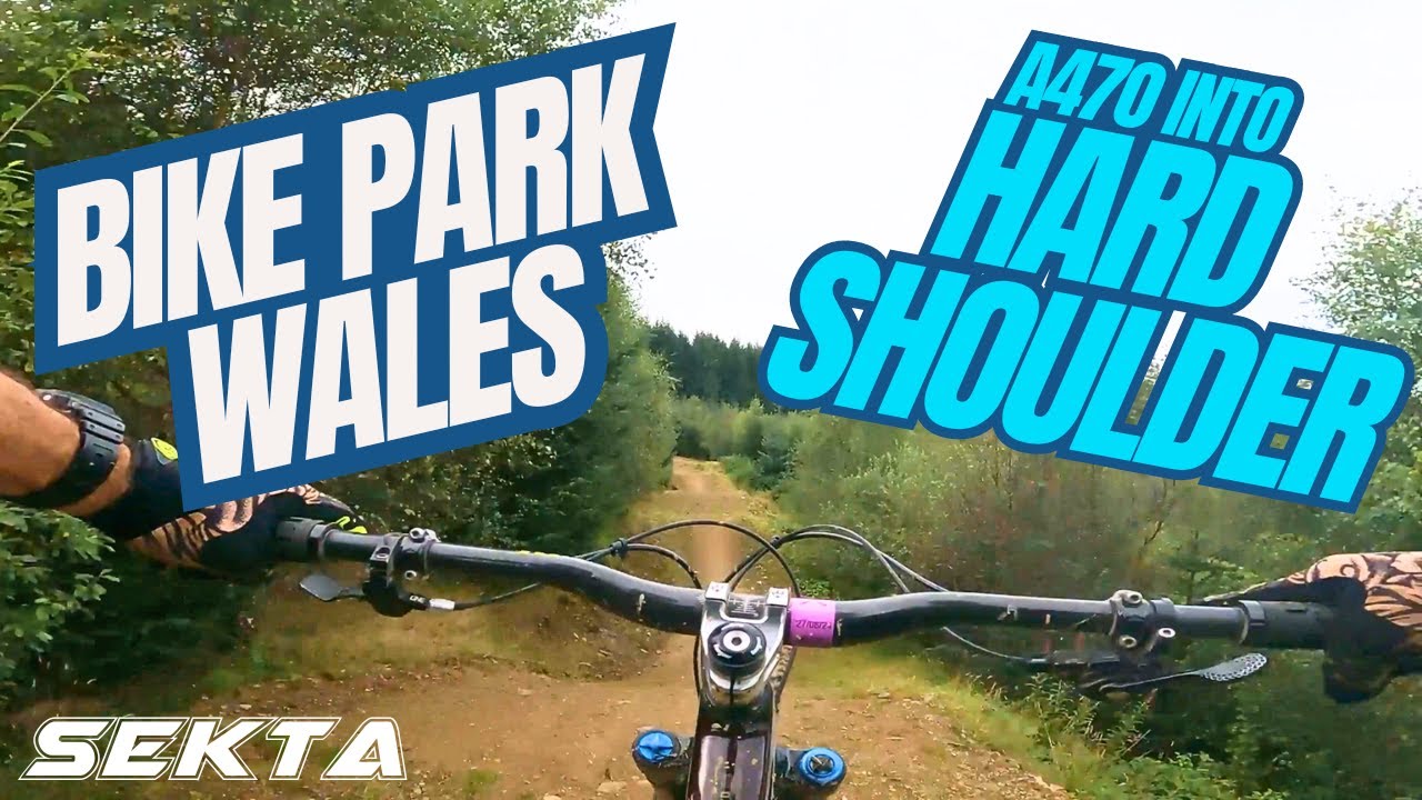 BIKE PARK WALES MTB💥Hard Shoulder (Black Flow Trail BPW) - YouTube