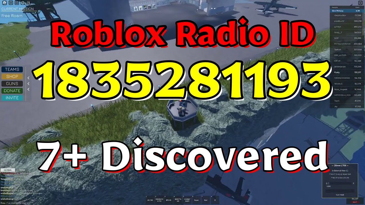 Discovered Roblox Radio Codes/IDs - YouTube