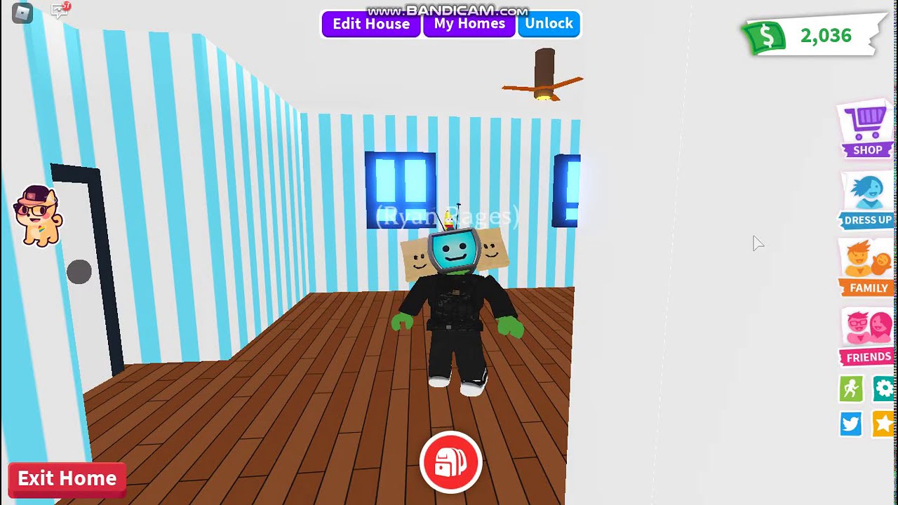 Making Unspeakable Playz In Adopt Me!! - YouTube