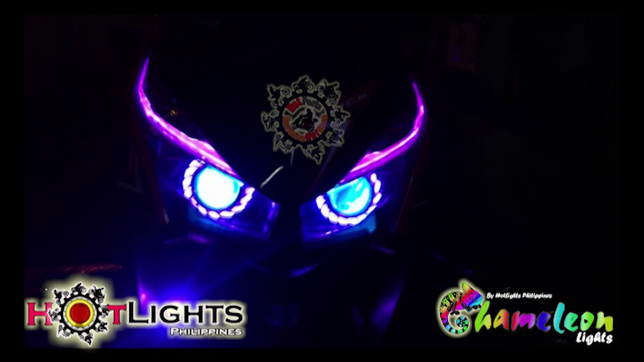 Honda Click Honda Vario Chameleon Led Projector Set up By HotLights ...