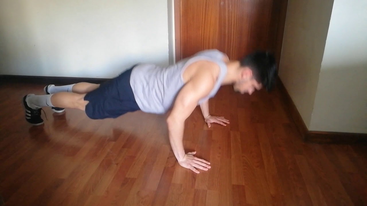 Push Up Hand Raise - YouTube