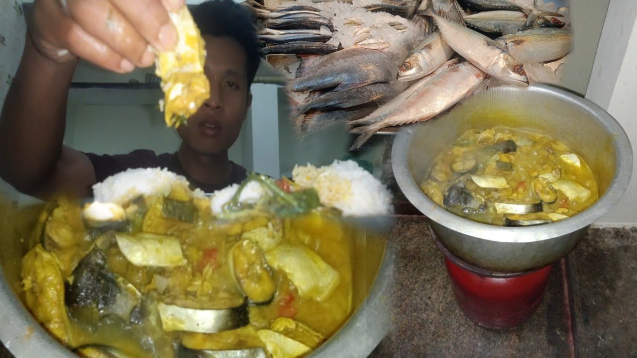 Delicious 1Kg pangas Fish recipe😋|cooking and Eating After Lot of Time ...