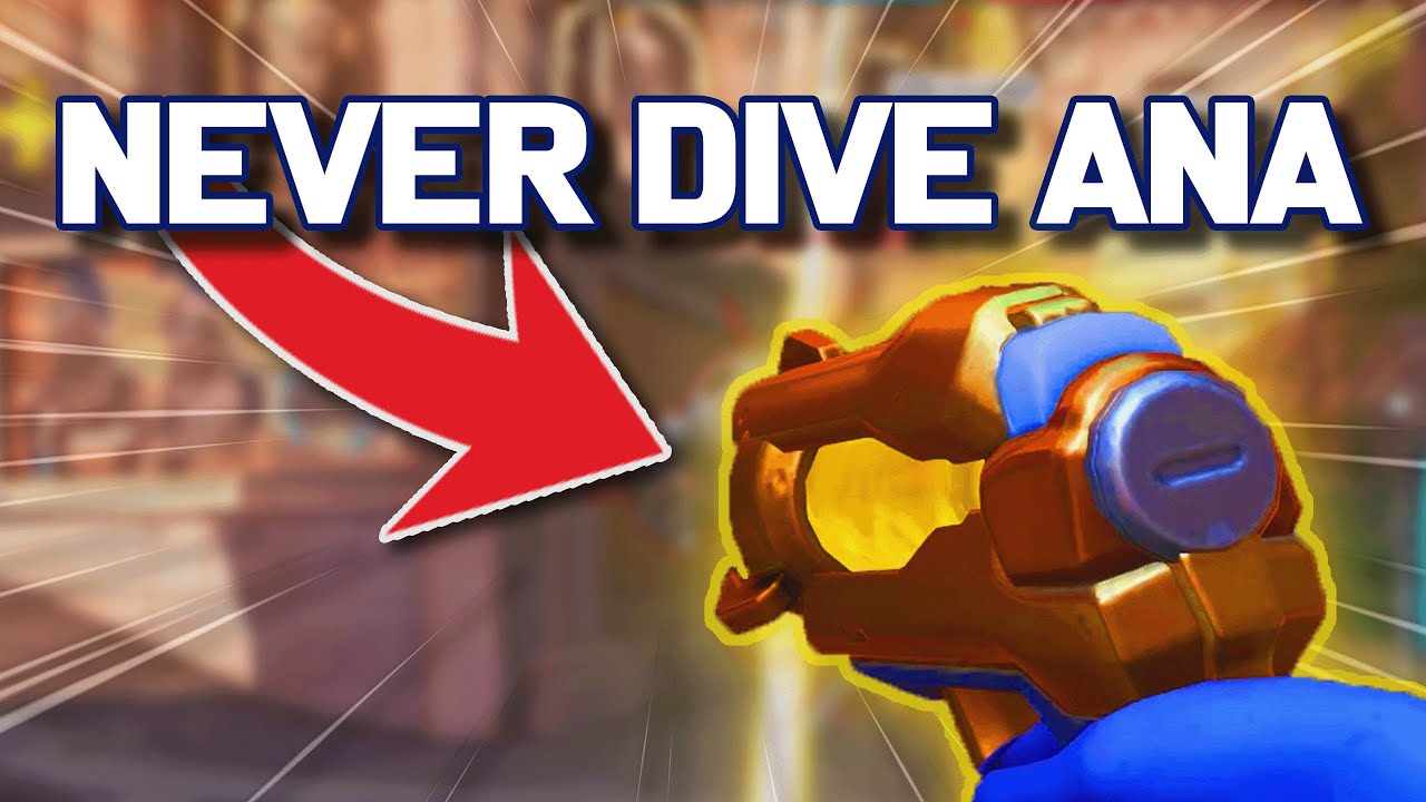 NEVER dive an Ana in Overwatch 2 #overwatch #overwatch2 - YouTube