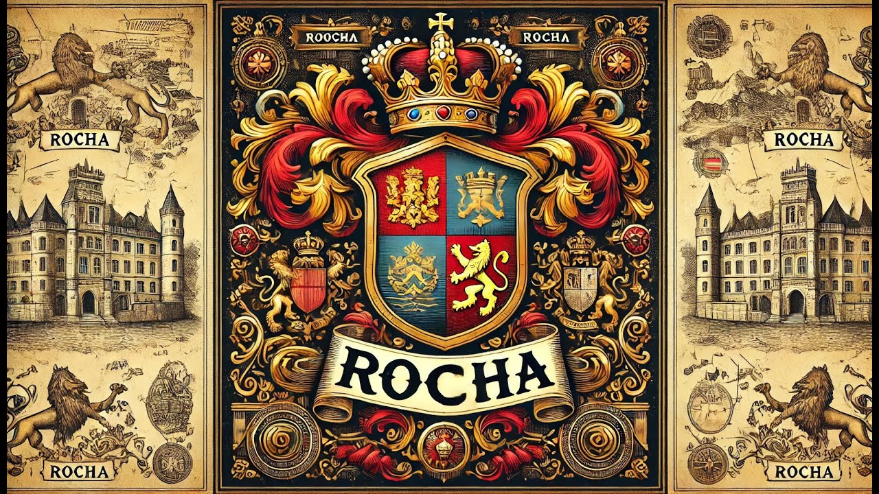 Apellido Rocha: Origen, Historia y Significado | Escudo de Armas y ...