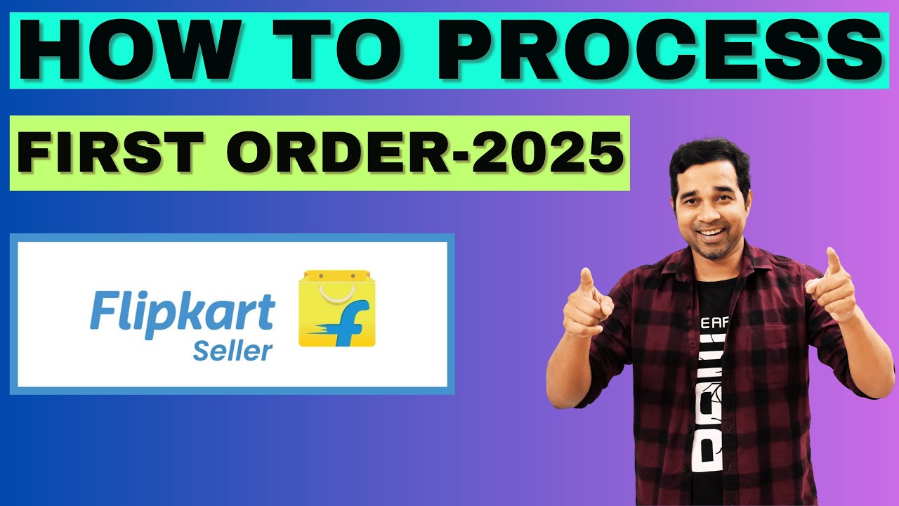 How To Process Orders On Flipkart Seller | Flipkart First Order Packing ...