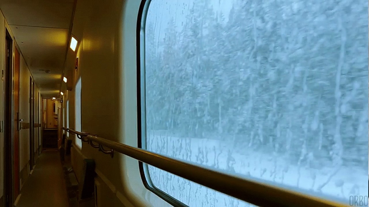 Winter Train Journey - Cinemagraph - YouTube