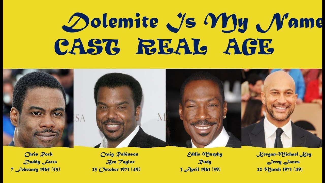 Dolemite Is My Name 2019 Cast Age - YouTube