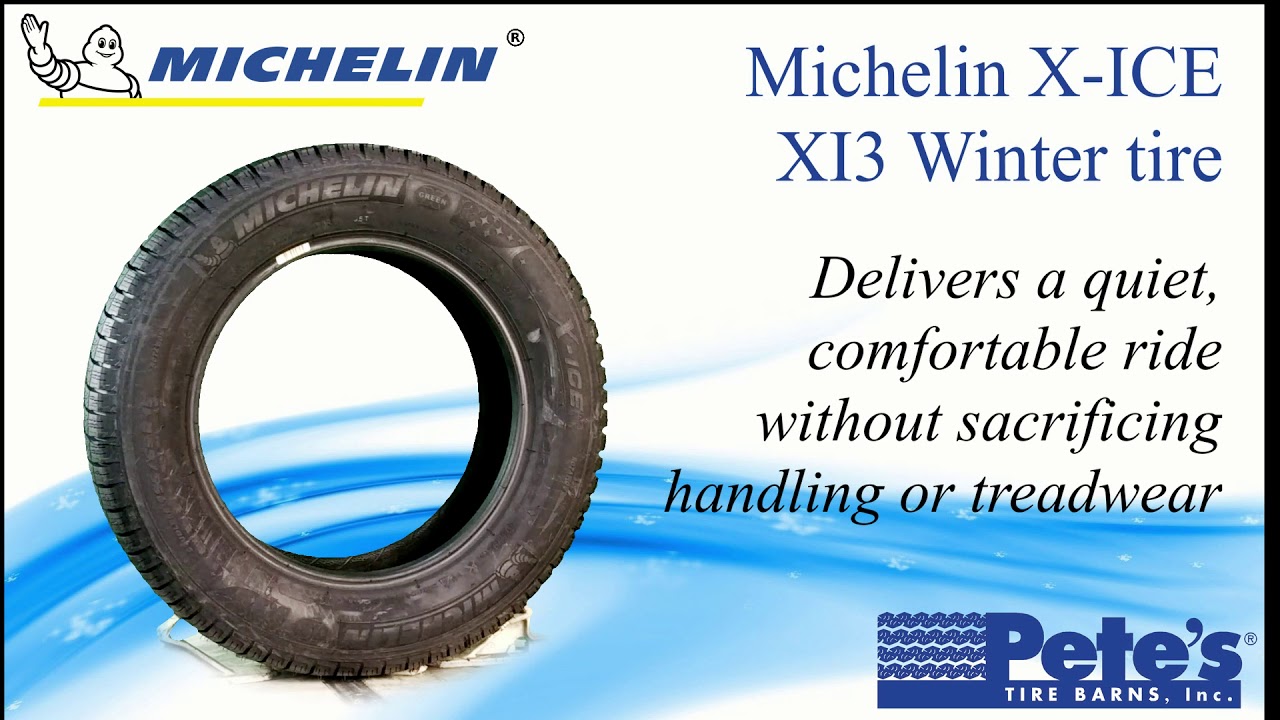 Michelin X-ICE XI3 Winter Tire - YouTube