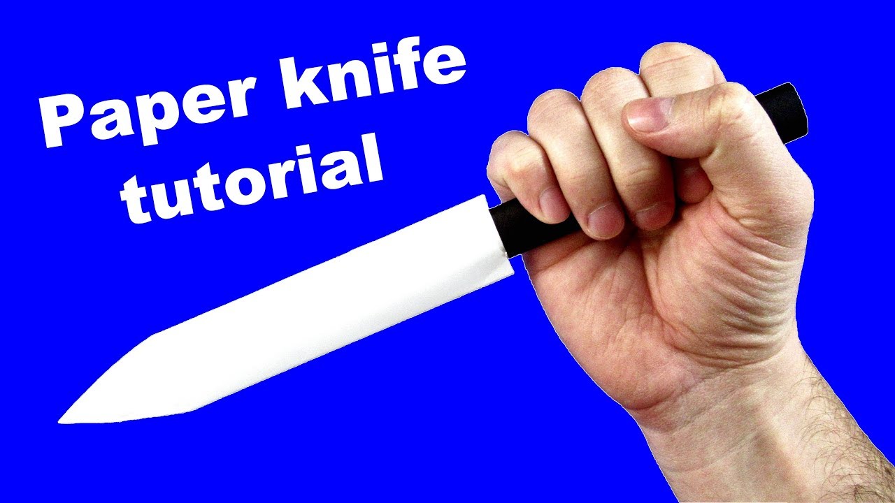 How To Make A Paper Knife Easy Tutorials YouTube how-to-make-a-paper-knife-easy-tutorials-youtube