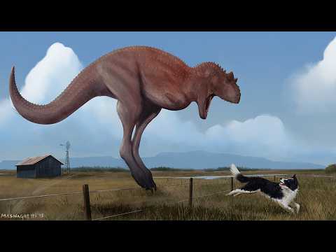 Unsettling Dinosaur Images with Windows 95 Sounds (Pitched)
