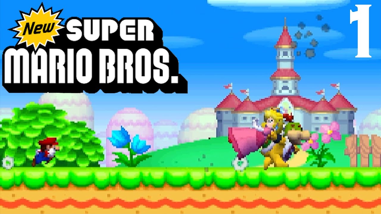 New Super Mario Bros. DS - 1 - Super Mario March - YouTube