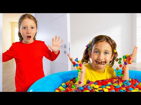 Nastya as a babysitter