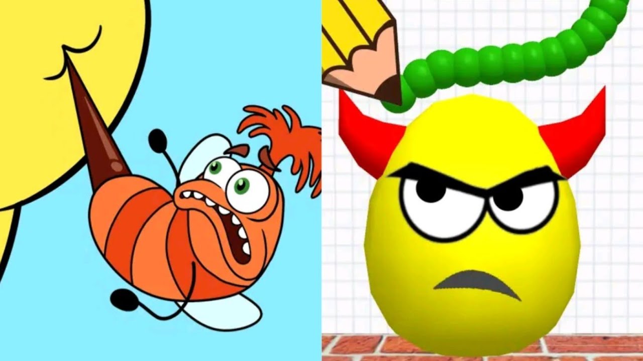 Draw To Smash Vs Help Me Tricky Puzzle - ios android Gameplay ...