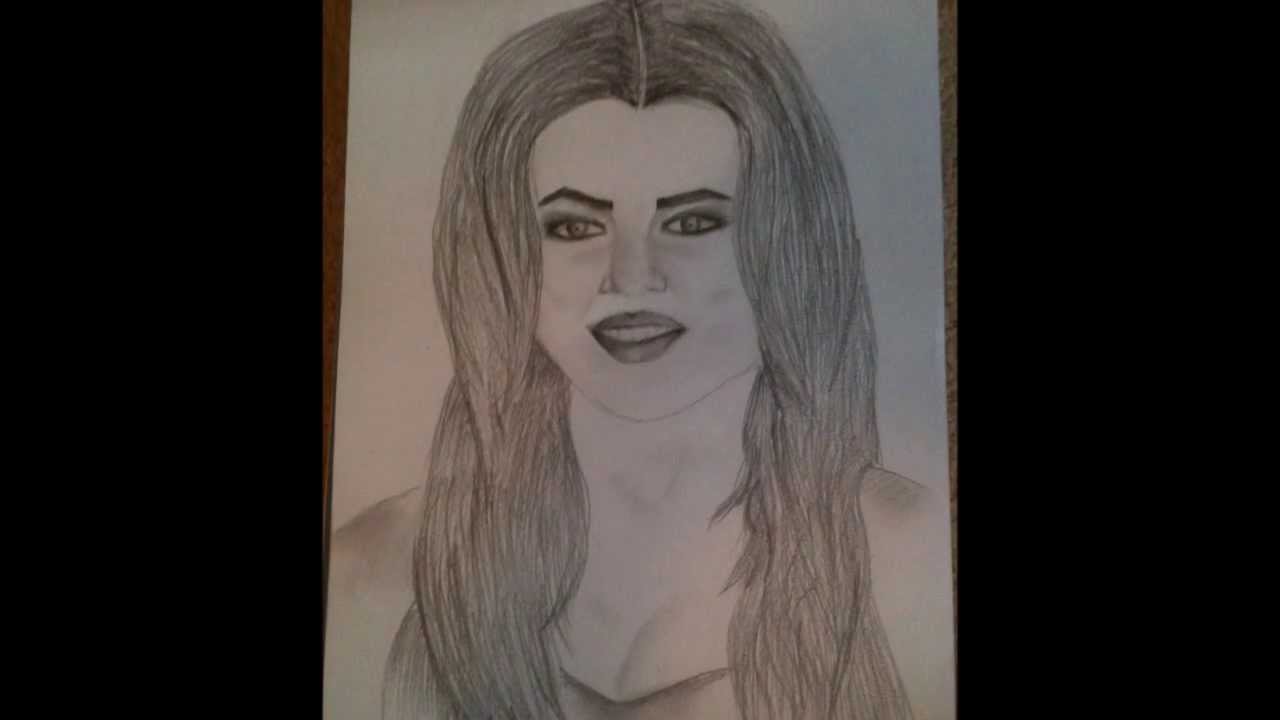 How to Draw Khloe Kardashian - YouTube