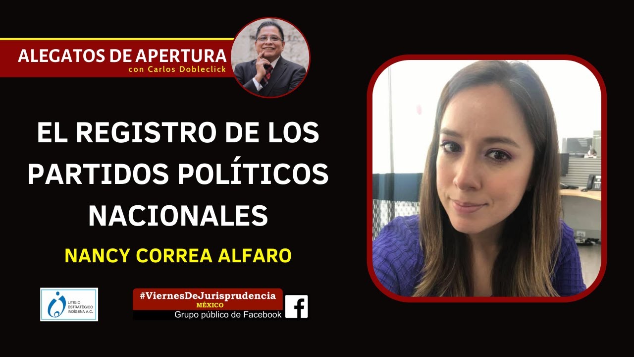 El registro de los partidos políticos nacionales - Nancy Correa Alfaro ...
