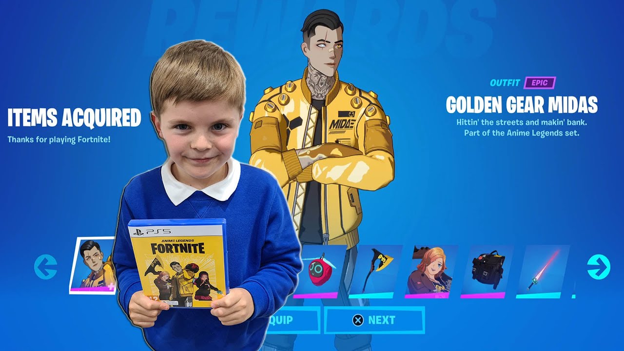 After School Giving My 9 Year Old Kid NEW ANIME LEGENDS (EARLY ...