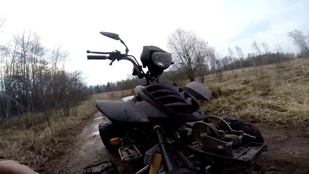 GoPro 3 1st test with 150cc Kinroad atv - YouTube