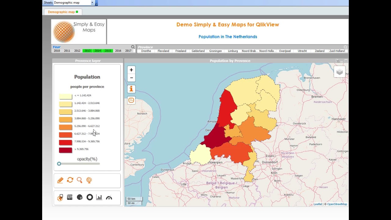 SE-Maps for QlikView - YouTube