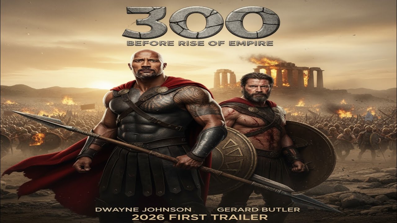 300 Before Rise of Empire ' Dwayne Johnson and Gerard Butler movie 2026 ...