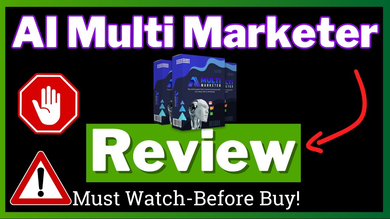 AI Multi Marketer Review -COMBINING The Power Of CHATGPT + EMAIL, SMS & WHATSAPP! - YouTube