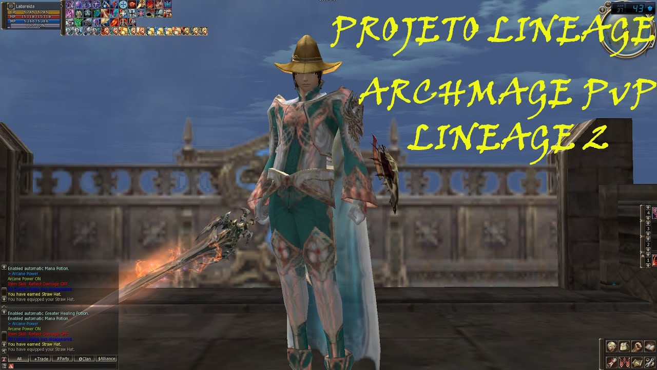 Lineage 2 Archmage PvP High Five H5 - YouTube