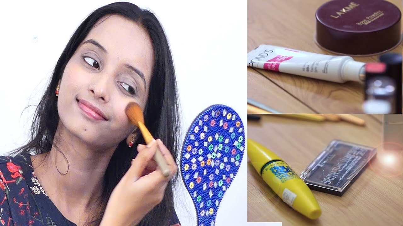 Everyday Natural Glowing Makeup Tutorial - Easy Makeup At Home | HONEY ...