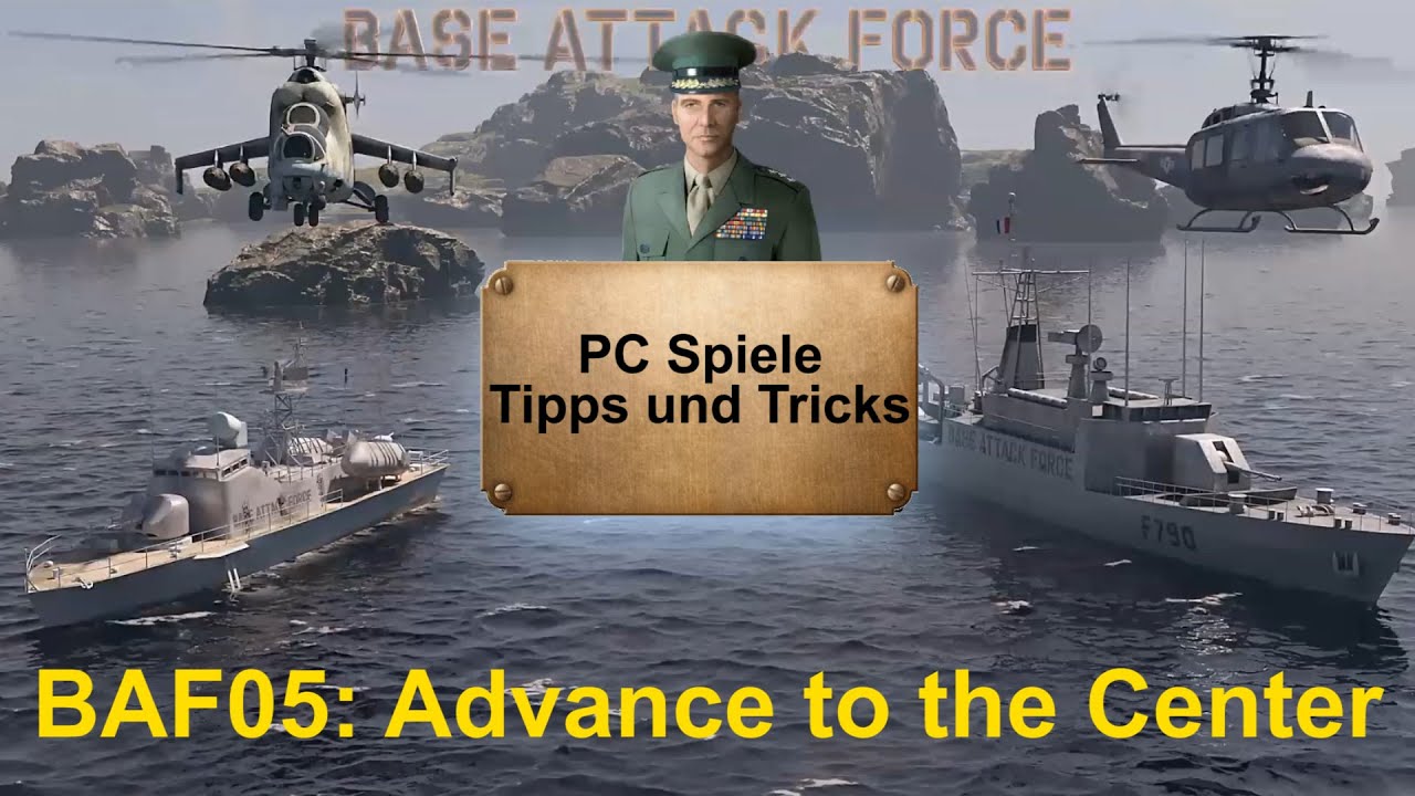 Base Attack Force: 05 Advance to the Center (English) - YouTube