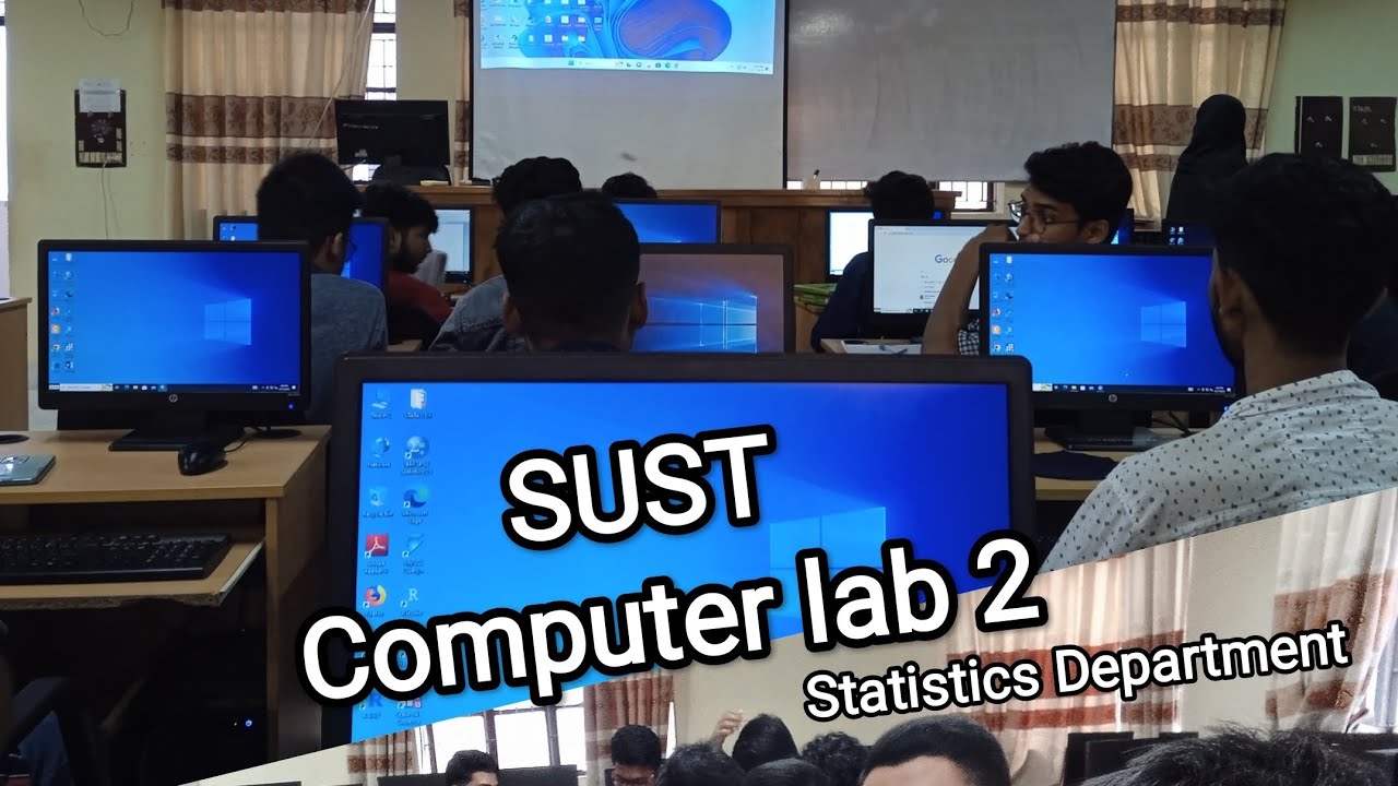 SUST Statistics Department Computer lab 2 - YouTube