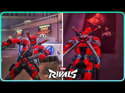 All Deadpool Reactions, Quotes & Secret Voice Lines Marvel Rivals