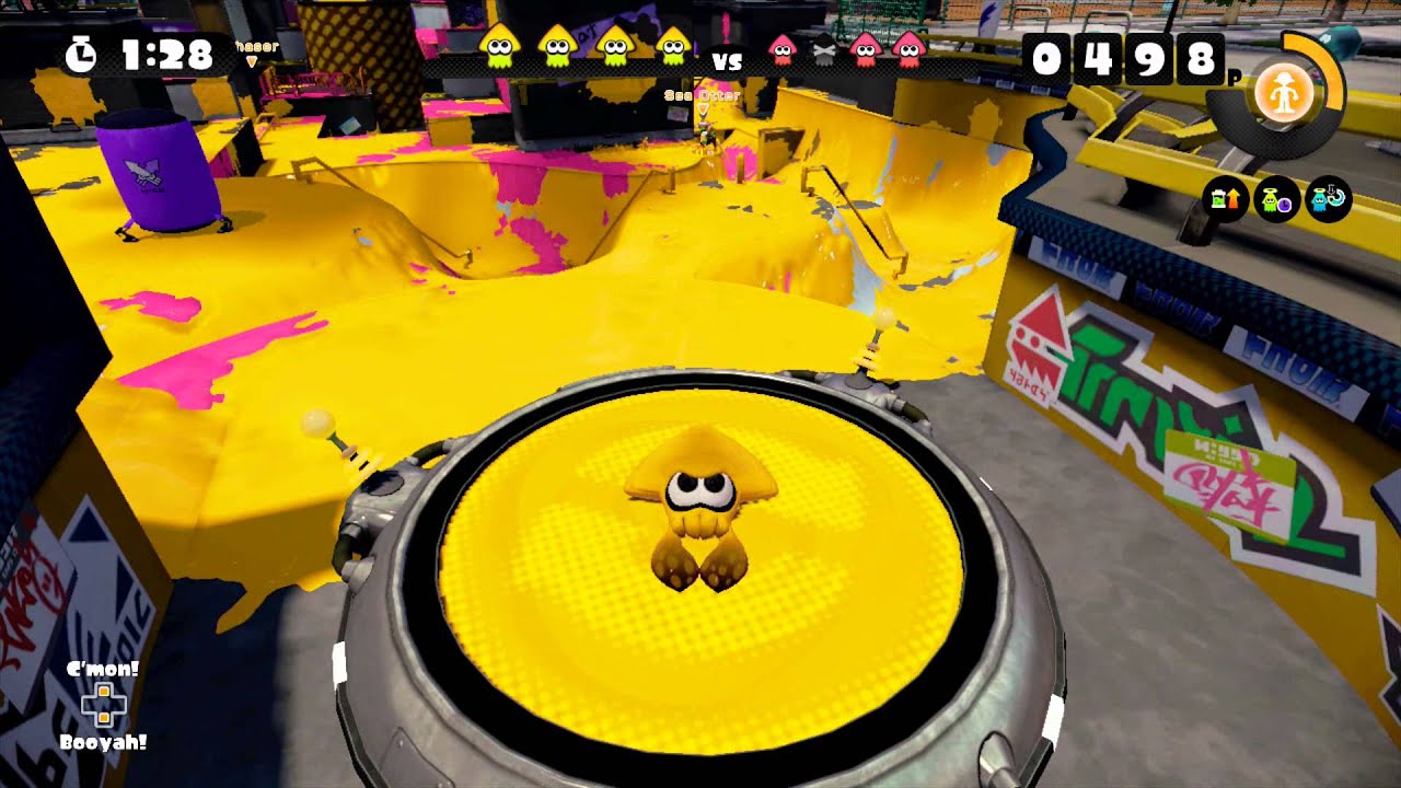 Splatoon Wii U - Gameplay Online - YouTube