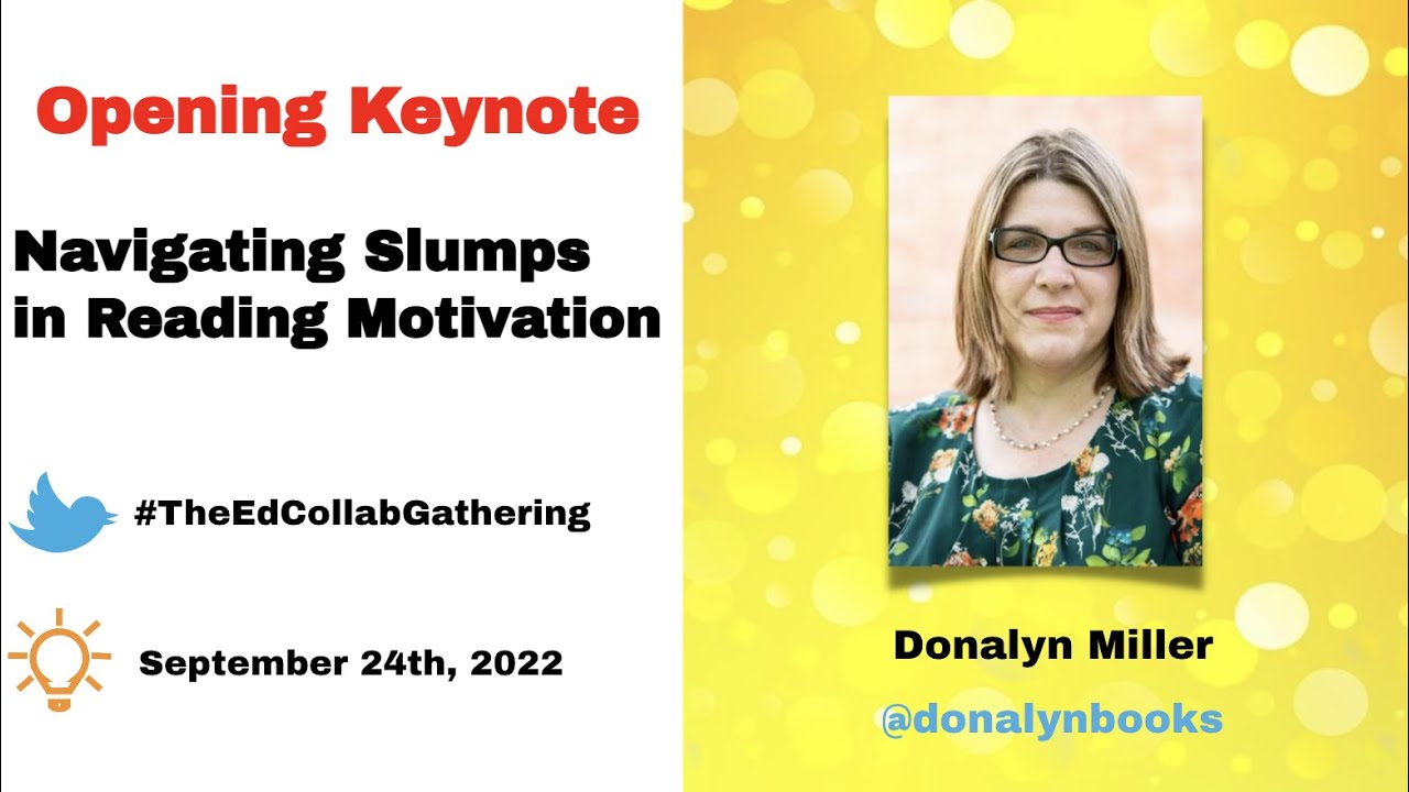Fall 2022 Opening Keynote - Donalyn Miller - YouTube