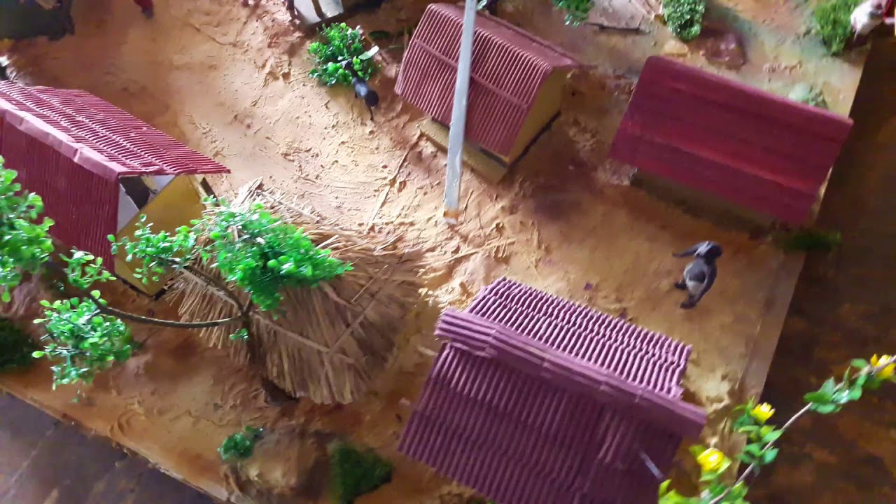 Indian village model at agriculture exhibition(2) - YouTube