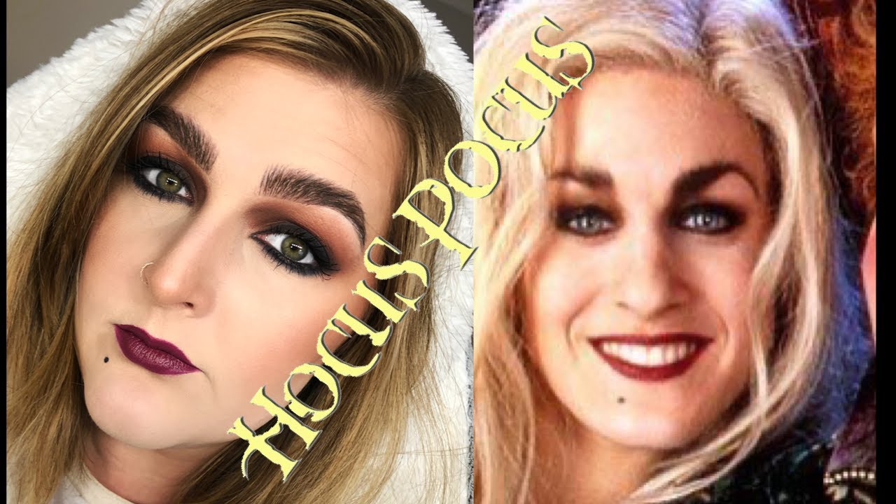 Hocus Pocus | Sarah Sanderson Inspired Halloween Makeup 🧙🏻‍♀️ ...