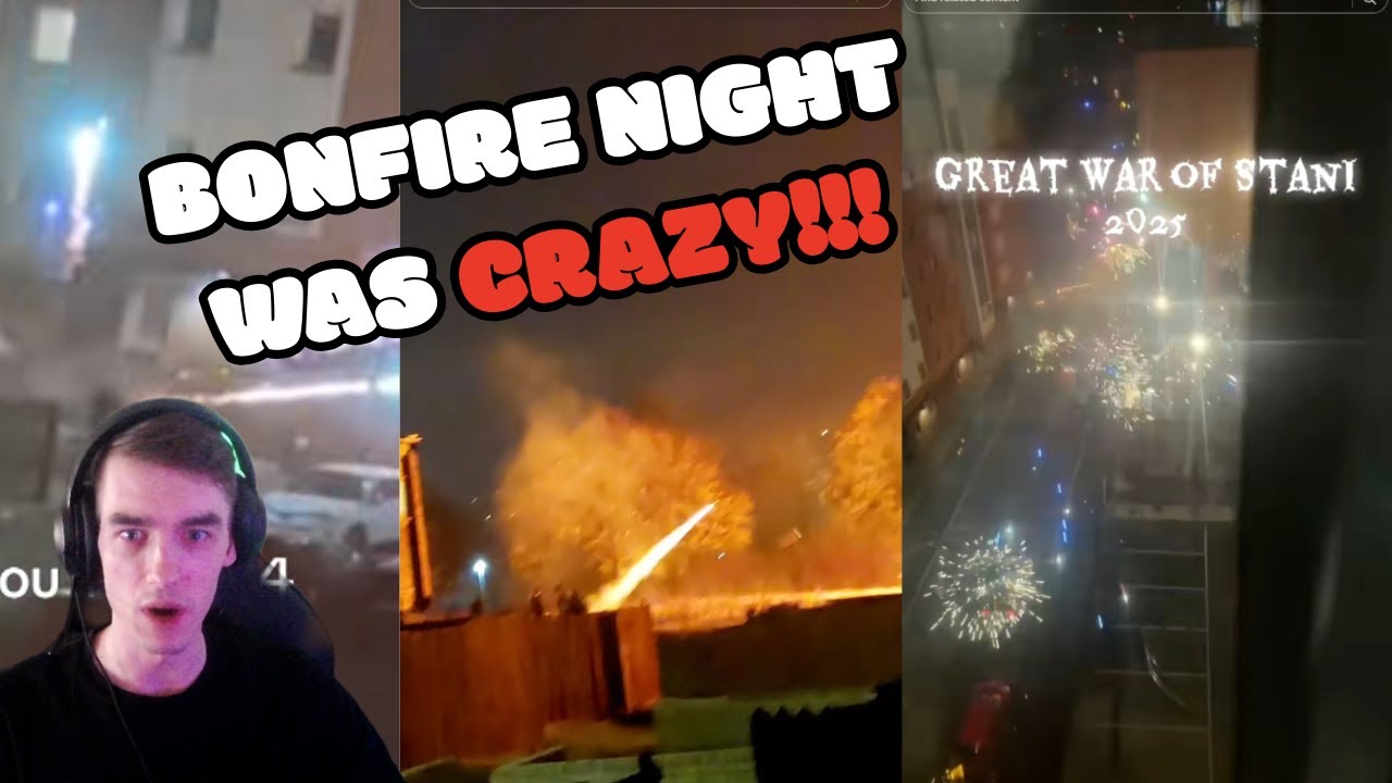 UK Bonfire Night Is CRAZY!!! - YouTube