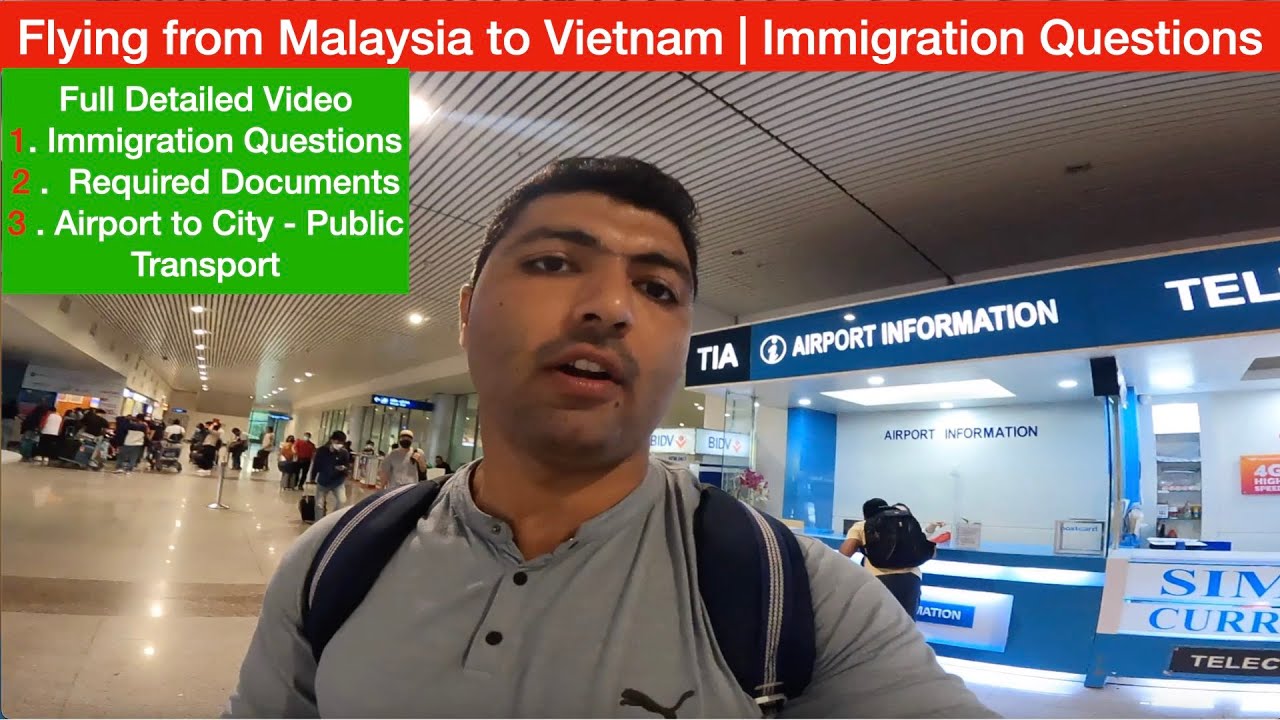 Flying to Vietnam from Malaysia | Kuala Lumpur to Ho Chi Minh CIty ...