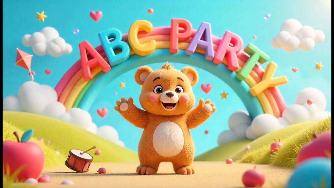 ABC Alphabet Adventure with Benny the Bear 🐻 | Learn Letters A to Z ...