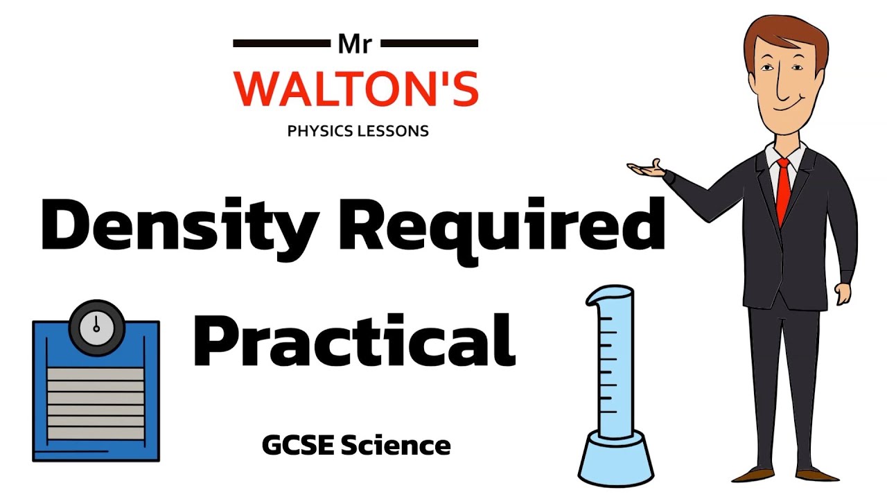 Density of materials required practical from the Particle Model of ...