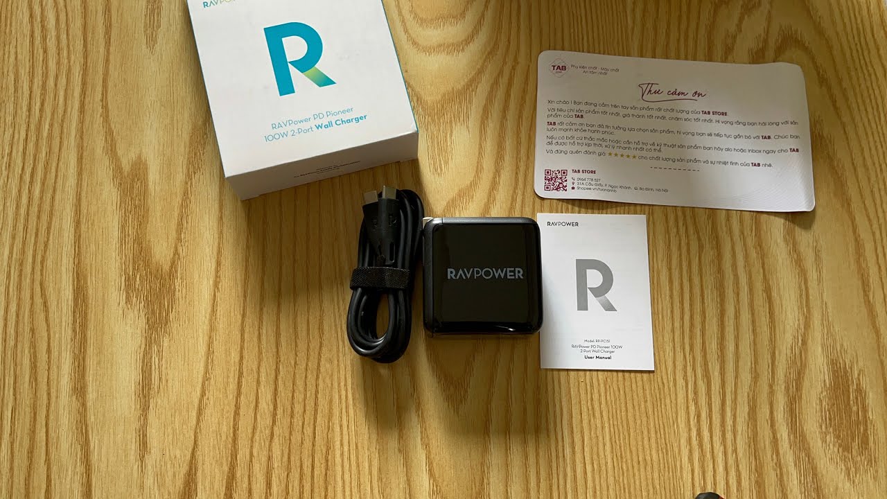 Unbox and test RavPower 100W - YouTube