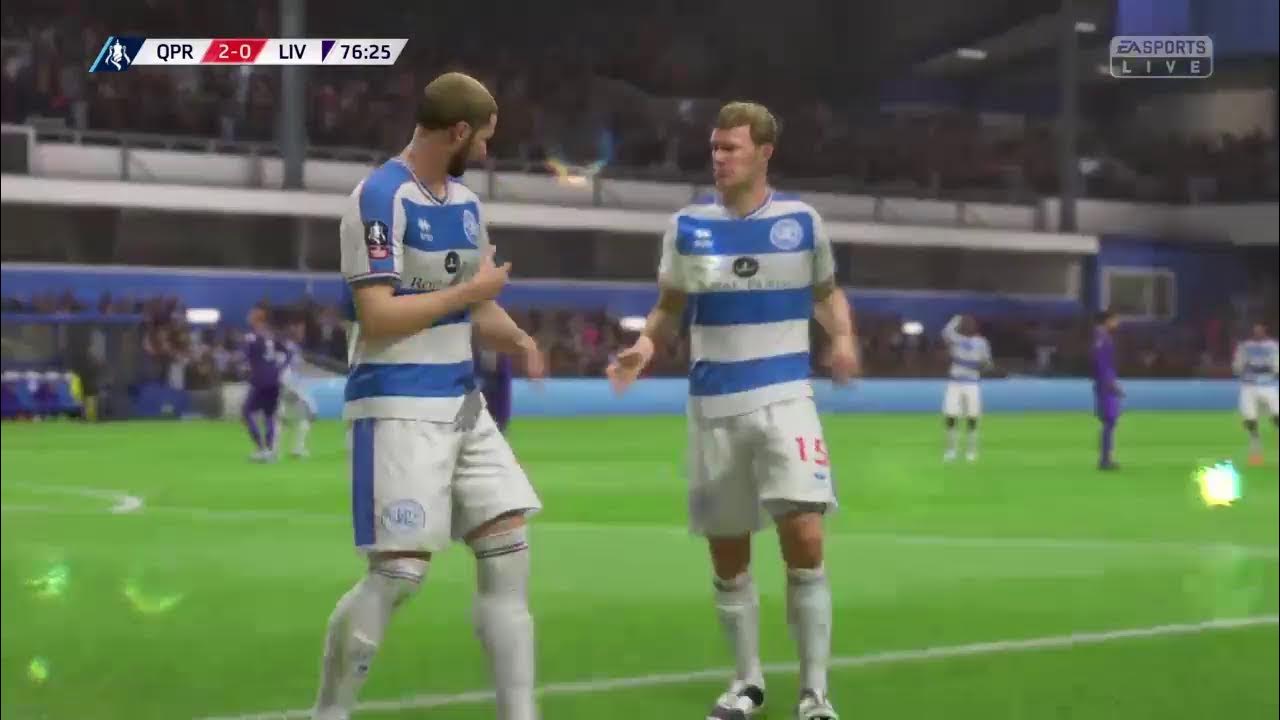 QPR 2024-25 FA Cup Round of 64 Replay vs. Liverpool - YouTube