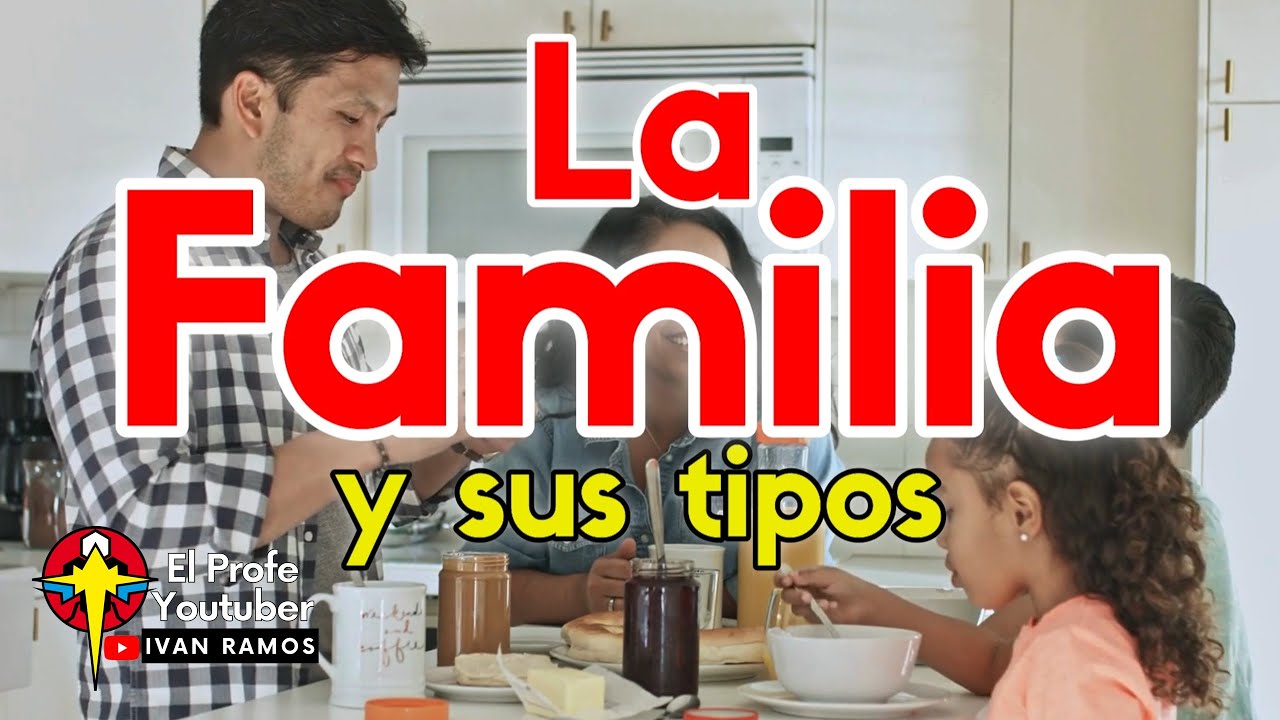 La Familia | 👩‍ ️‍👨 Tipos: Nuclear, Monoparental, Extensa, Reconstruida ...