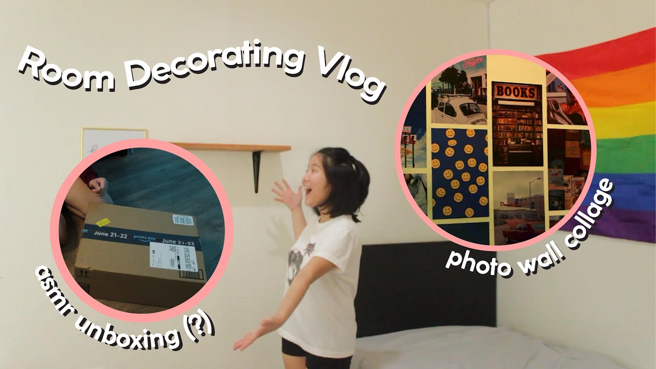 Room Essentials for a College Student! (Room Decorating Vlog) - YouTube