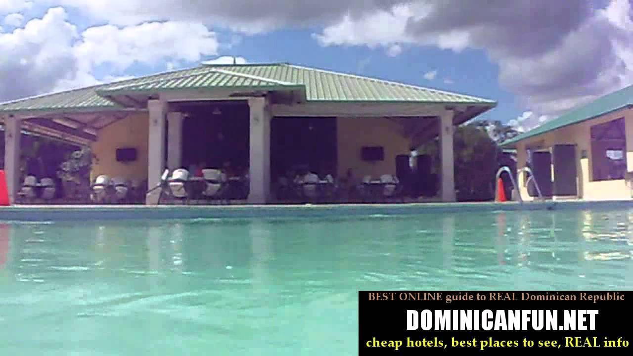 Living in Dominican Republic - club cooperativa Maimon - YouTube