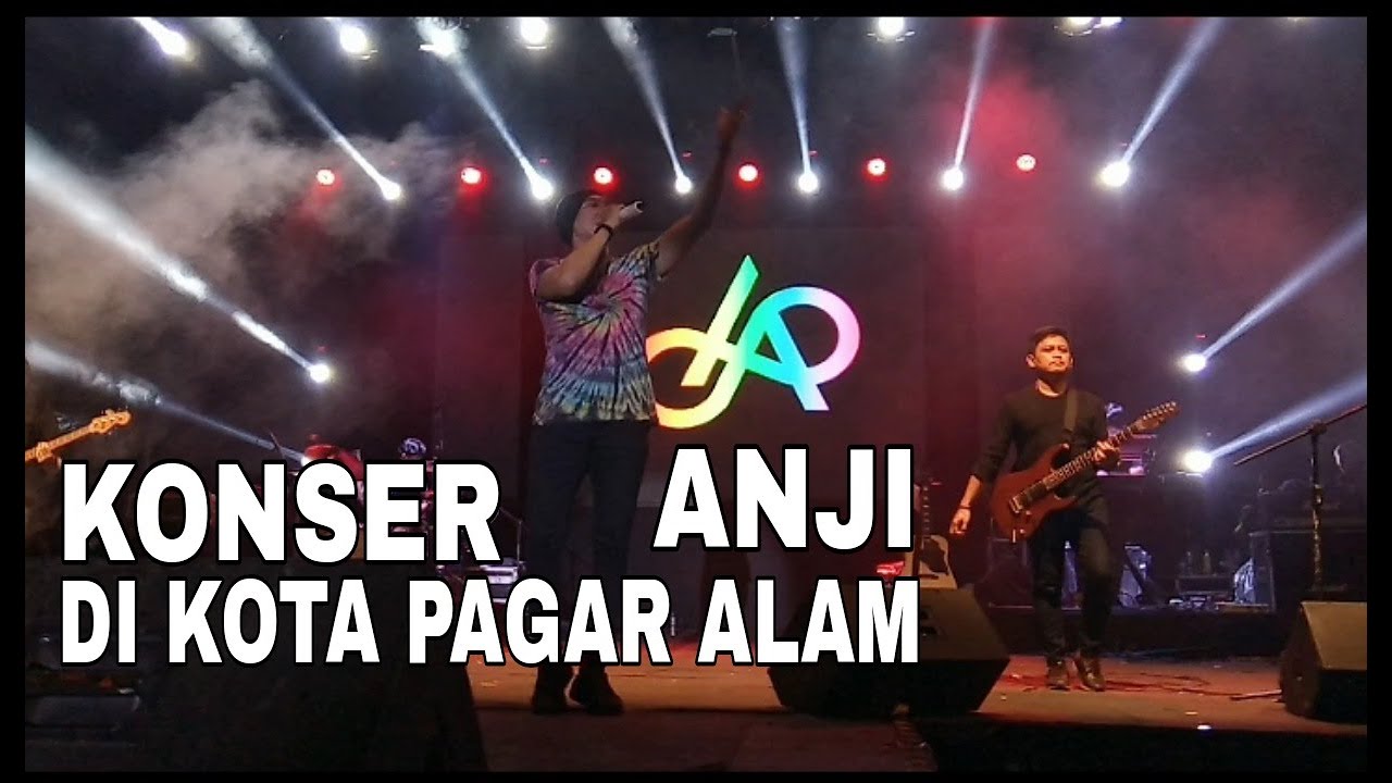 KONSER ANJI DI KOTA PAGAR ALAM || AKULAH DIA - YouTube