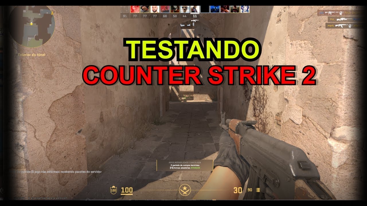 ME TESTANDO NO COUNTER STRIKE 2! - YouTube
