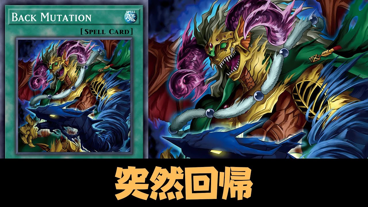 Broken Spell Card!! Back Mutation DECK | NEW CARD - YGOPRO - YouTube