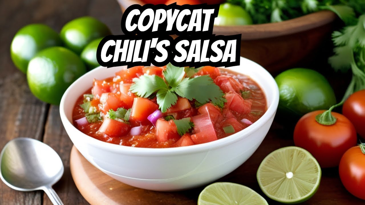 DIY Chili's Salsa: A Quick and Easy Copycat Recipe - YouTube
